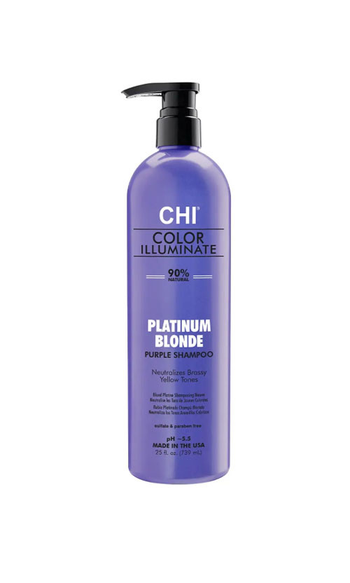 CHI Ionic Color Illuminate Shampoo Відтінковий шампунь Платиновий блонд ...