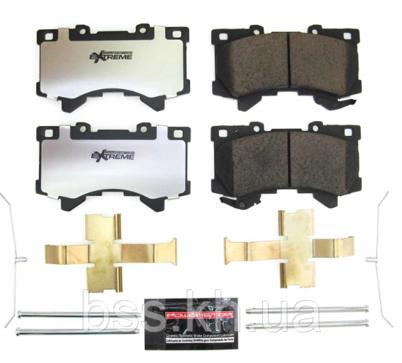 Колодки тормозные передние Powerstop Z-36 Extreme Carbon Ceramic для ...