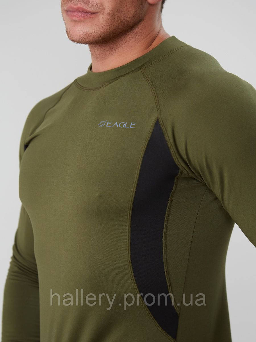 Термобелье мужское Eagle JA-09 Green (флисовое, термо-белье, зимнее ...