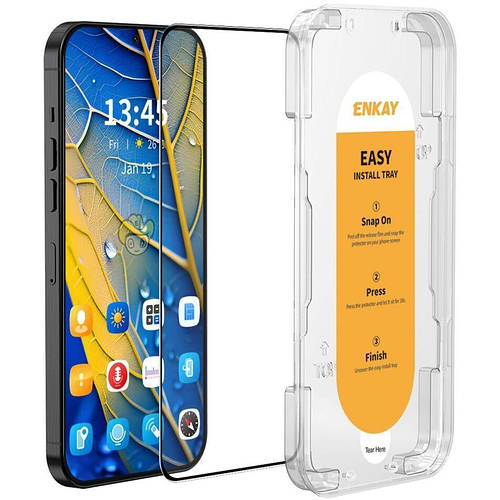 Защитное стекло ENKAY Easy Install Full Glue для Xiaomi 14 - Black (ID ...
