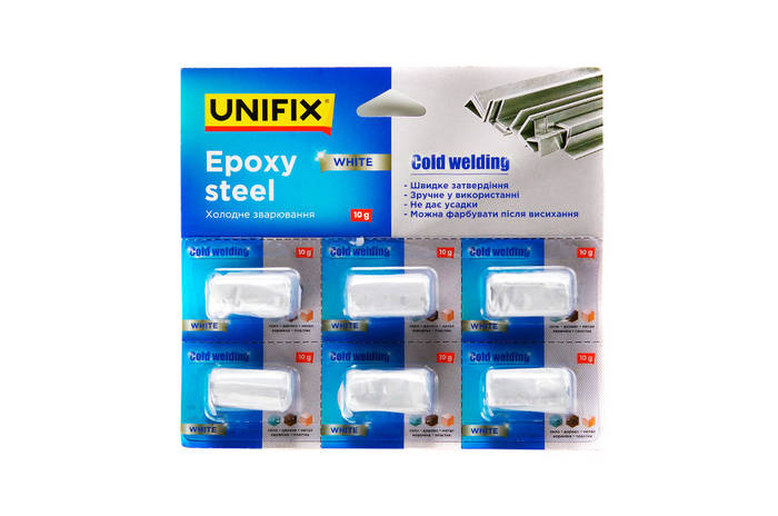 Холодная сварка Unifix 10г белая (940015) (6 шт.) KLB (ID#2433078405 ...