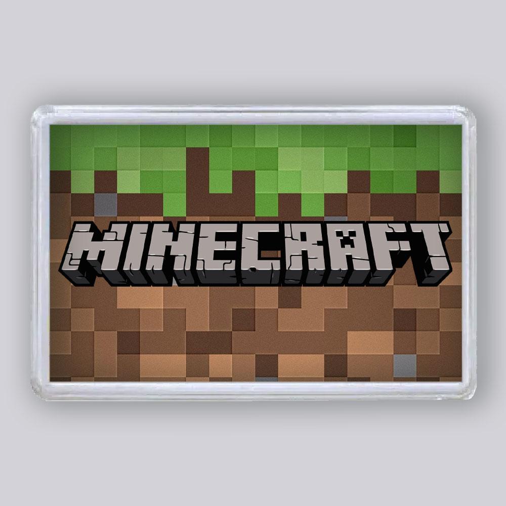 Акриловый магнит "Minecraft / Майнкрафт" №1 (ID#2180765073), цена: 25 ...