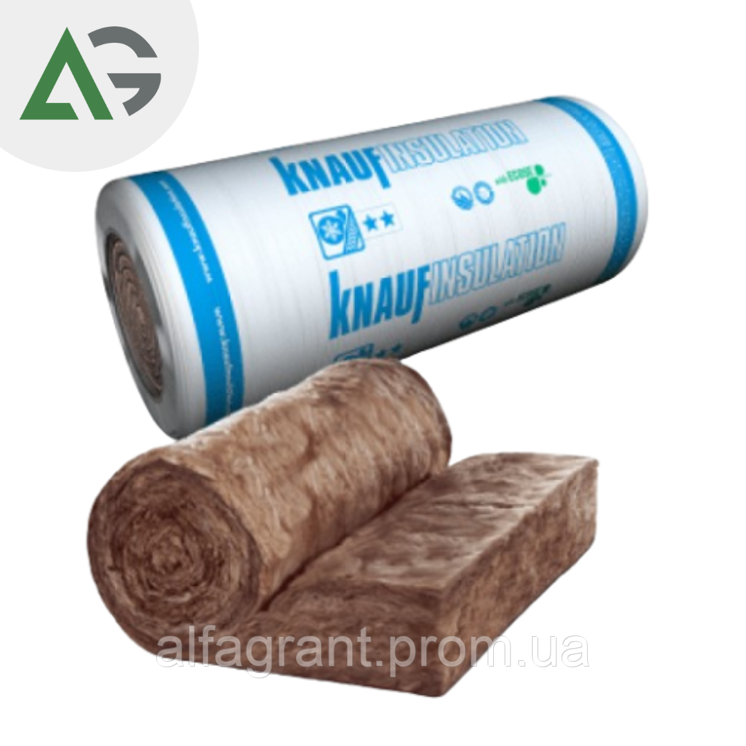 Вата минеральная Knauf NATUROLL M 50*1200*9100мм 21,84м2 рулон (ID ...