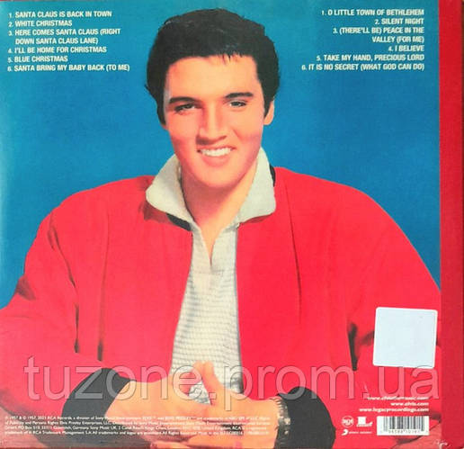Elvis Presley Elvis' Christmas Album (LP, Album, Reissue, Vinyl) (ID ...