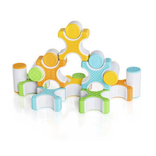 Магнитный конструктор Guidecraft Grippies Stackers, 16 деталей (G8313 ...