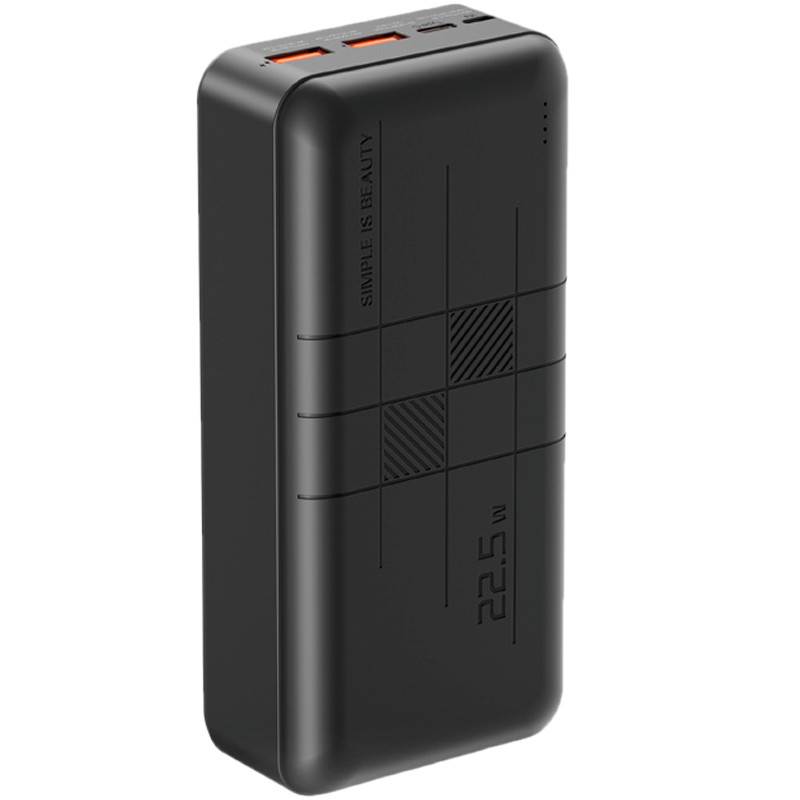 Повербанк XO PR188 Fast charge PD20W+QC22.5W 20 000 mAh Чорний (ID ...