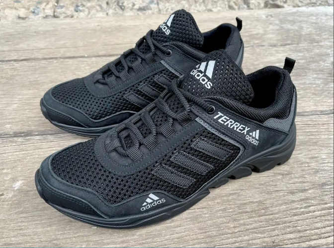 Мужские черные летние кроссовки Adidas Terrex Адидас Терекс черные ...