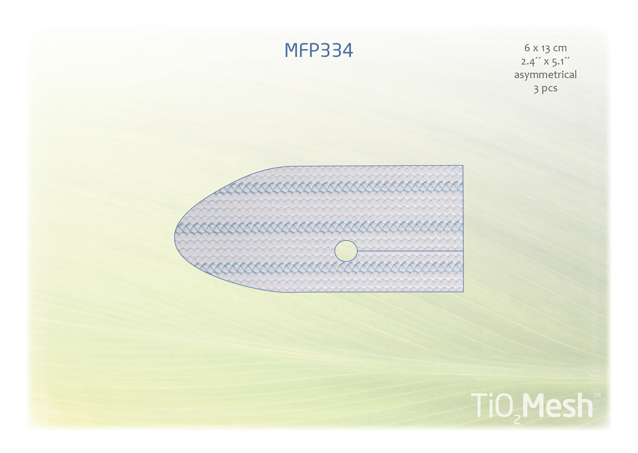 Хирургическая сетка TiO2Mesh (Германия) 6x13 ( lichtenstein-Patch) для ...