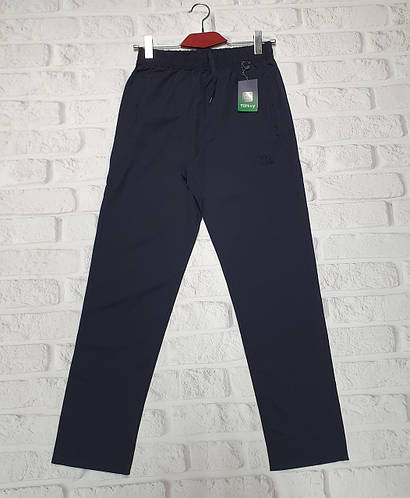 Спортивні штани Lonn чоловічі рівні мікрофібра M-XXXL XL, Темно-синій ...