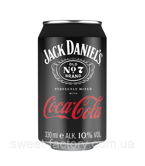 Напій Jack Daniels Cola 330ml, ціна: 219 ₴, купити на Prom.ua