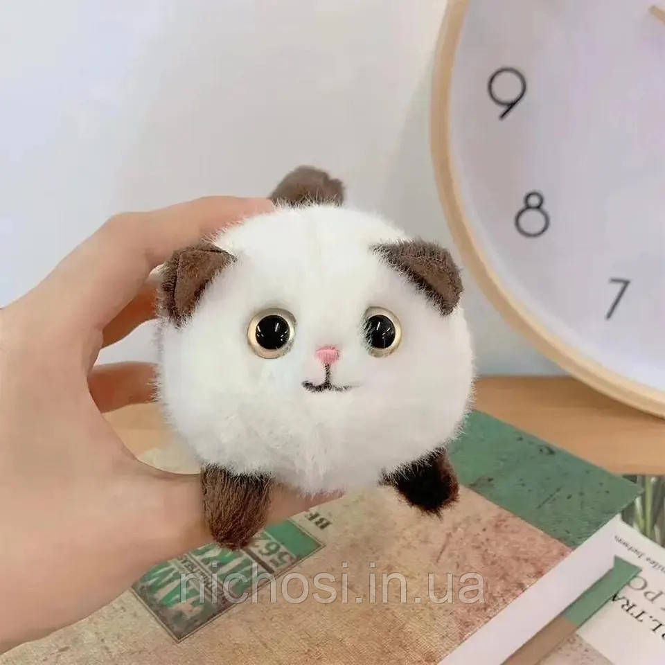 Мягкая игрушка Кот кошка машет хвостом 10 см сиамская заводная ...