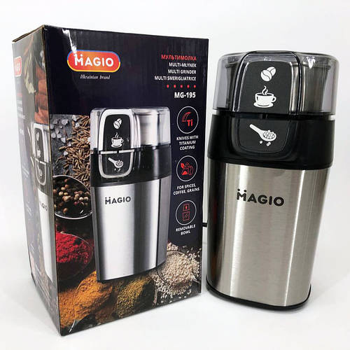 Мультимолка кофемолка MAGIO MG-195, электрическая кофемолка ...