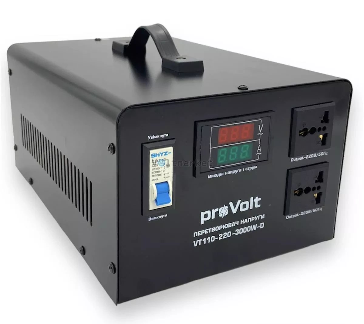 Перетворювач напруги proVolt VT110-220-3000W-D (ID#2186567373), ціна ...