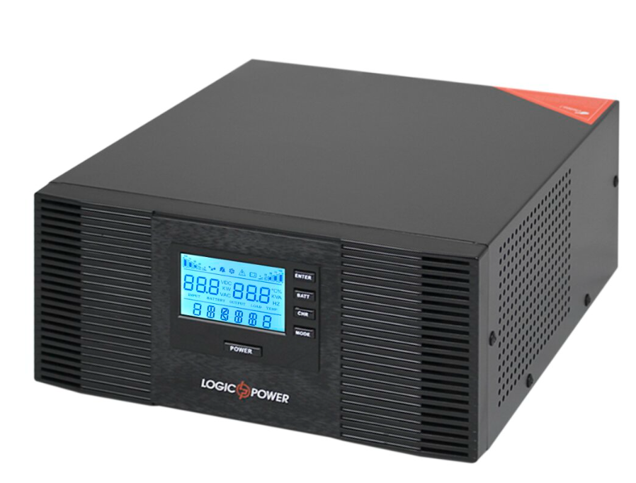 Комплект LogicPower UPS B1500 + АКБ MG 1200W ДБЖ 1500/1050 VA/W ...