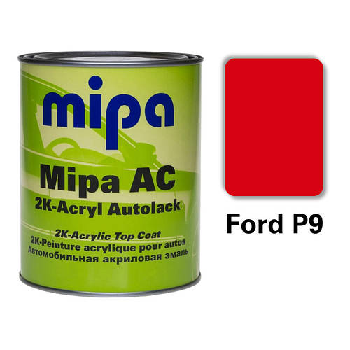 Ford P9 Акрилова авто фарба Mipa 1 л (без затверджувача) (ID#1736027697), ціна: 879 ₴, купити на ...