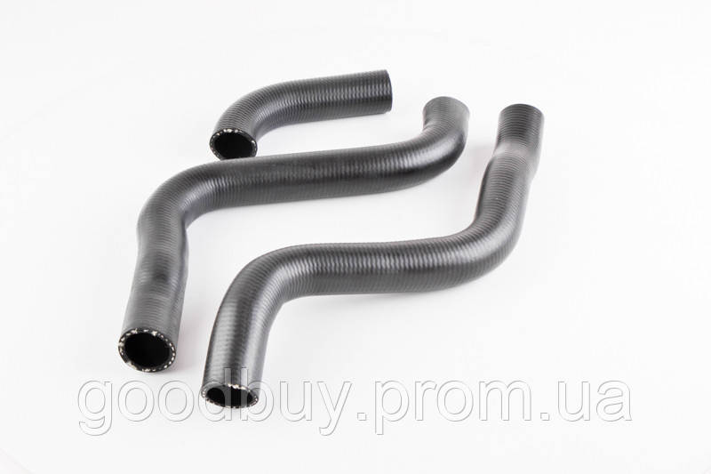 Патрубок радиатора охлаждения ВАЗ 2170, 2171, 2172 Приора (к-т 3шт ...