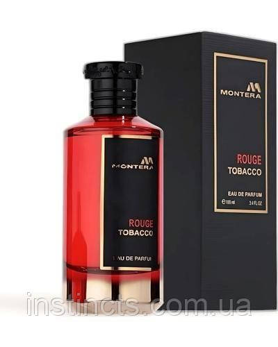 Парфюмированная вода унисекс Montera Rouge Tobacco 100 ml.Fragrance ...