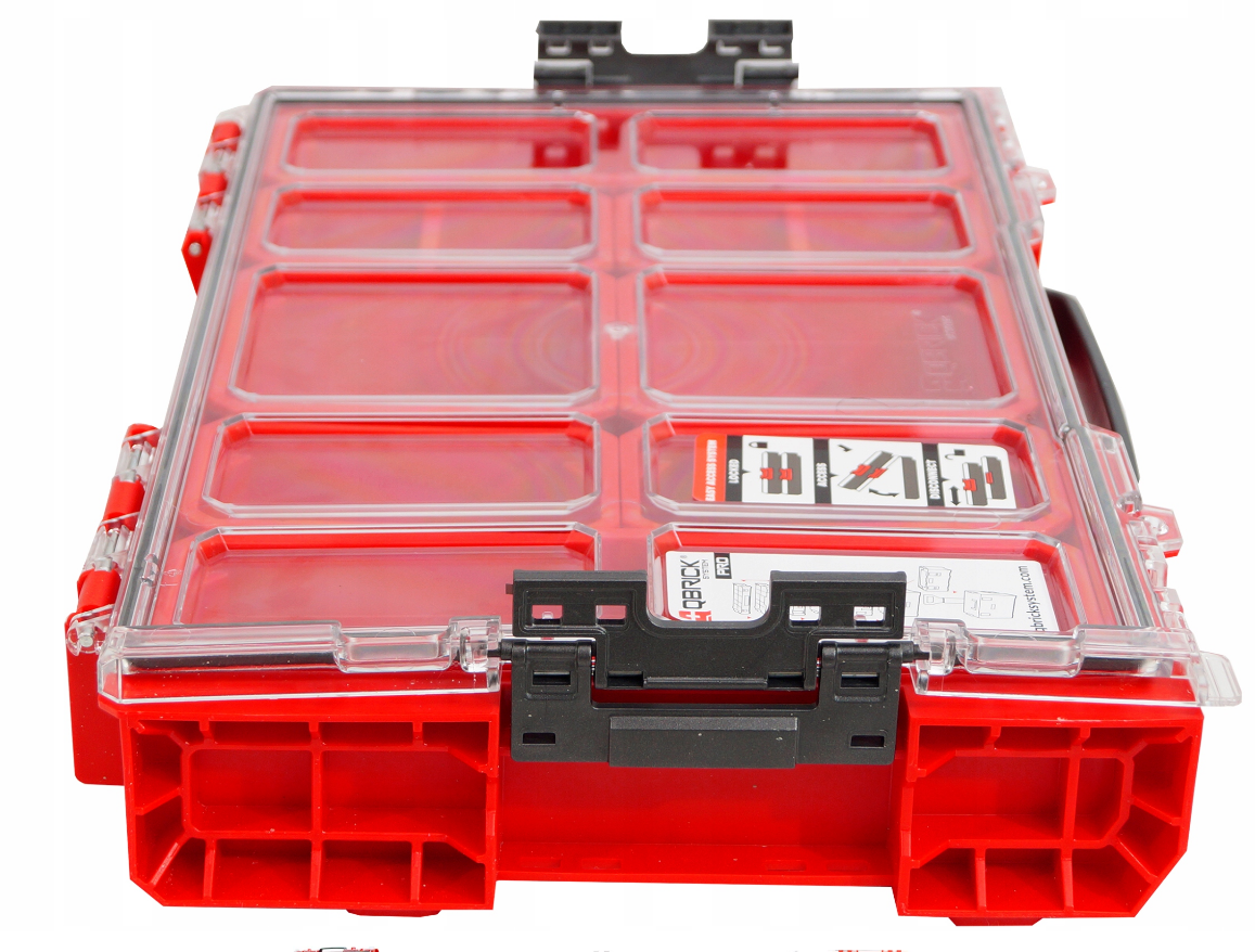 Органайзер Qbrick System PRO Organizer 100 Red Ultra (5901238256465 ...