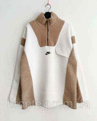 Женская кофта Тедди Свитшот Nike женский Свитшоты Nike Кофта nike ...