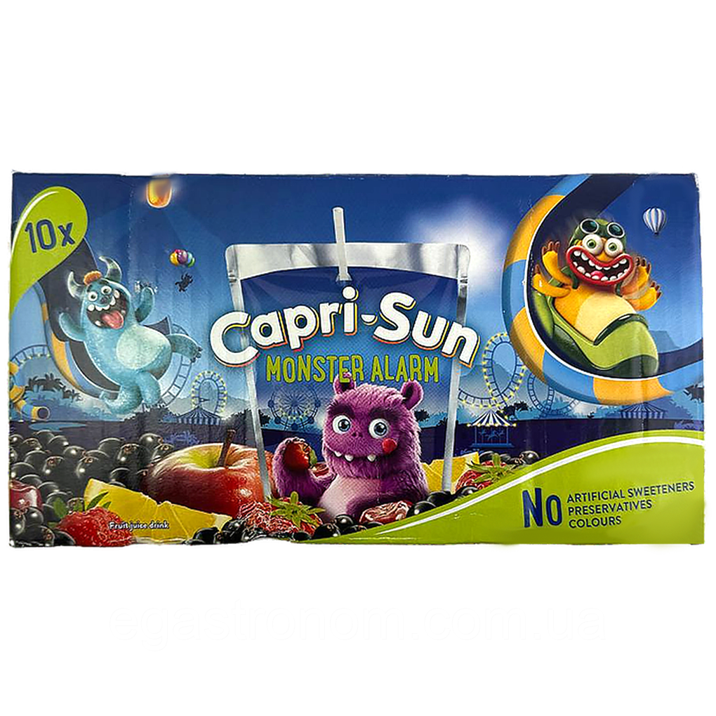 Сок Капризон фан алярм Capri-Sun fun alarm 10*200g, цена - Егастроном