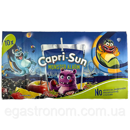 Сік монстер алярм Капрізон Capri-Sun fun alarm 10*200g 4пач/я (Код: 00 ...