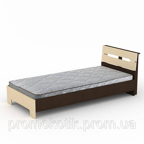 Кровать Компанит 90х200 Стиль Венге комби (New-101) PK, код: 948836 (ID ...