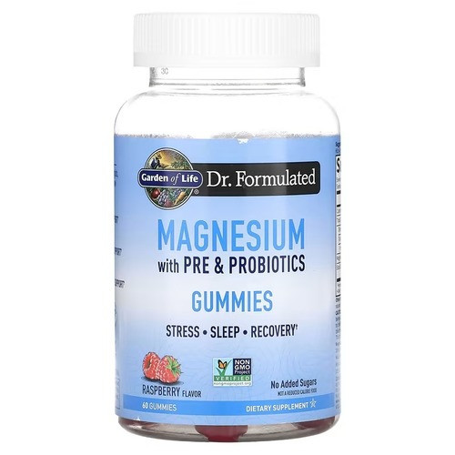 Garden of Life Magnesium with Pre & Probiotics 60 жувальних цукерок (ID ...