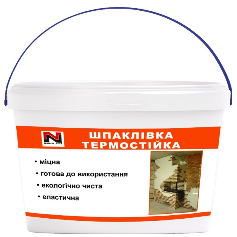 Шпаклевка 1л термостойкая готовая акриловая 1 л M (ID#1681869612), цена ...