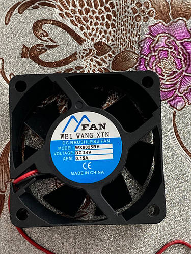 Новый 60 мм x 60 мм x 25 мм DC 24v 2-контактный кулер вентилятор охлаждения (ID#1566179517 ...