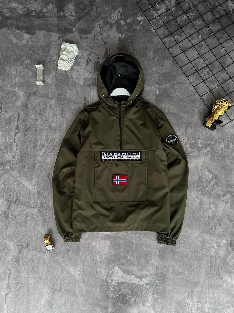 Анорак Мужской Napapijri Куртка Весна Осень Лето Повседневная Напапири ...
