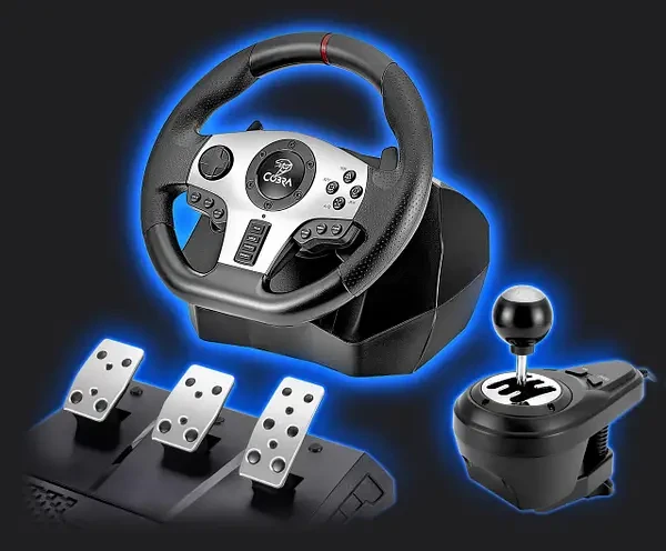 Игровой руль Cobra GT900 Pro Rally (PC/PS3/PS4/XBOX 360/XBOX ONE/SWITCH ...