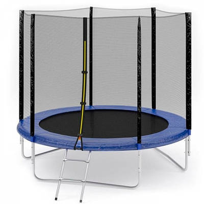 Батут 252 см FunHit дитячий із захисною сіткою 8 футів, стрибковий ...