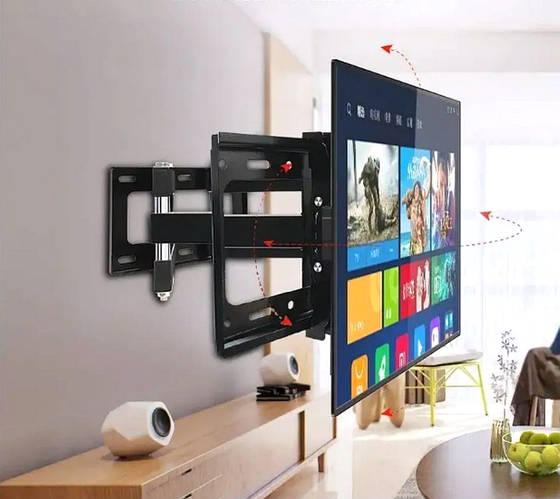 Кронштейн для монитора 27 дюймов (32-65"), Кронштейн настенный жесткий ...