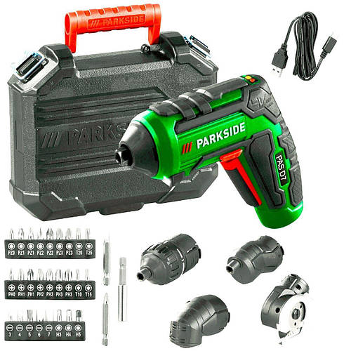 Аккумуляторная отвертка Parkside PAS 4 D7 (ID#2192846952), цена: 1549 ...