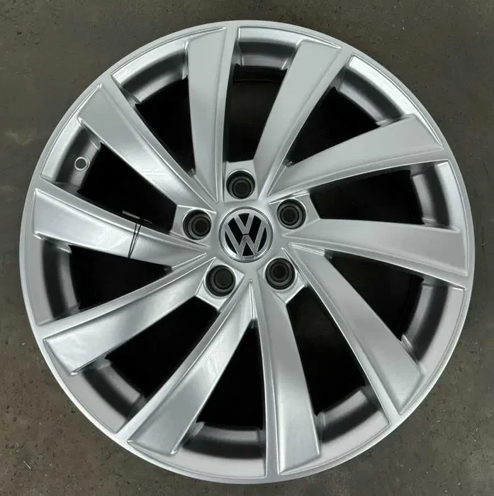 Новые диски R18 на Vw Tiguan Passat ID4 Jetta Audi Skoda Kodiaq Superb ...