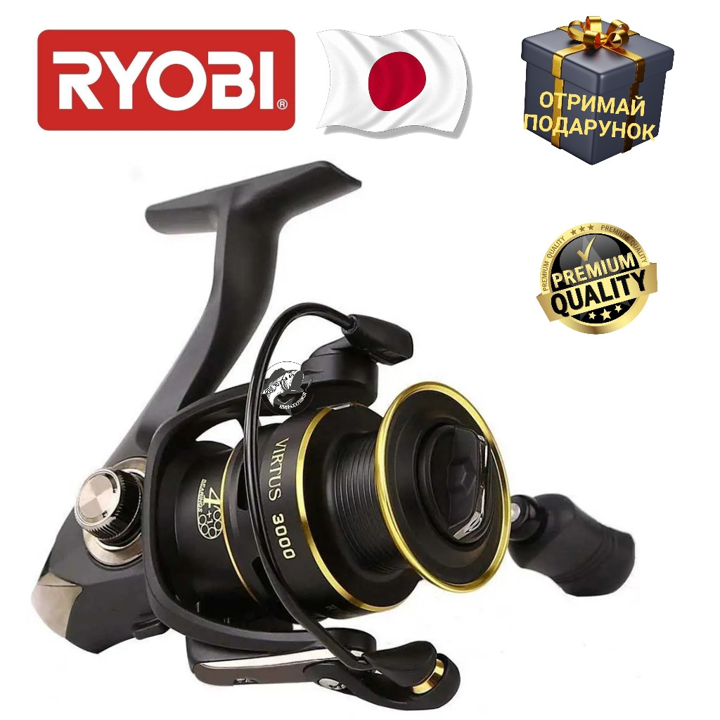 Катушка Ryobi Virtus 3000 (ID#1993874289), цена: 1141 ₴, купить на Prom.ua
