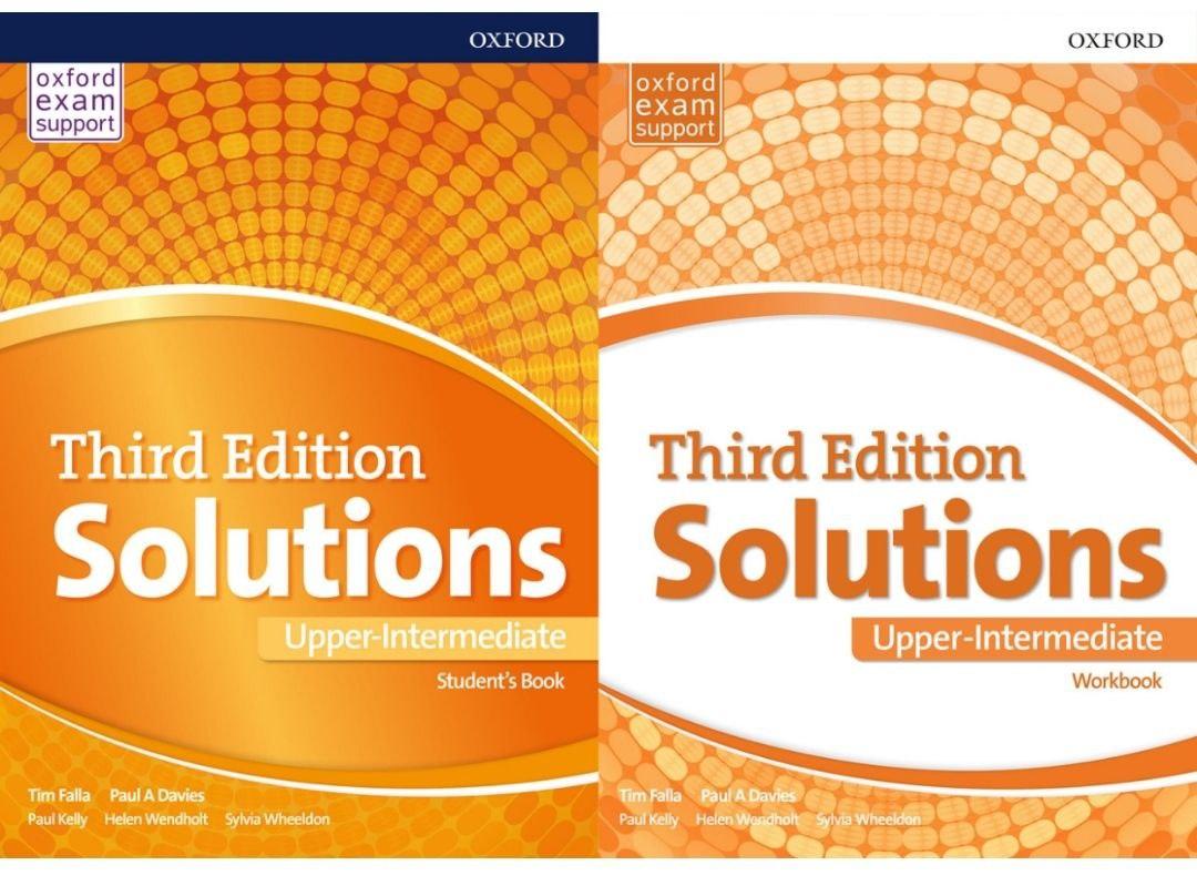 Solutions (3rd Edition) Upper-Intermediate Комплект ( Книга и тетрадь) (ID#-8794040715741314815 ...