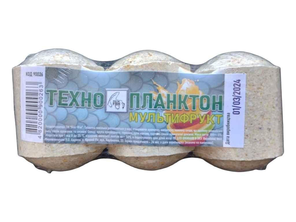 Технопланктон мультифрукт 180г 90 026 KING FISH (ID#2193770971), ціна ...