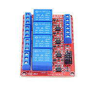 Реле модуль 4-канальний (низький/високий рівень) - 5 В Arduino: продажа ...