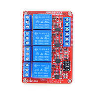 Реле модуль 4-канальний (низький/високий рівень) - 5 В Arduino: продажа ...