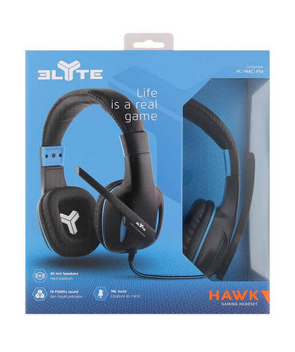 Наушники закрытые Elyte Gaming Hawk Headset Double Jack Audio T'nB ...