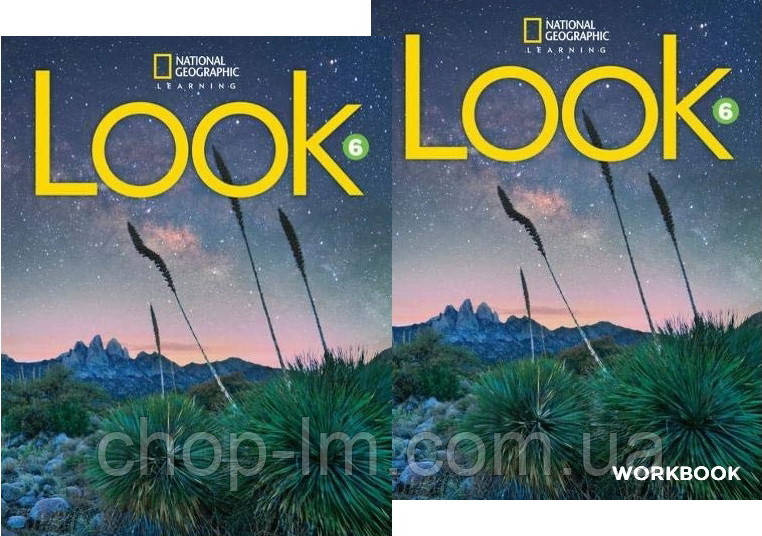 Look 6 Student's Book + Workbook / Комплект: (учебник + тетрадь) Mary ...