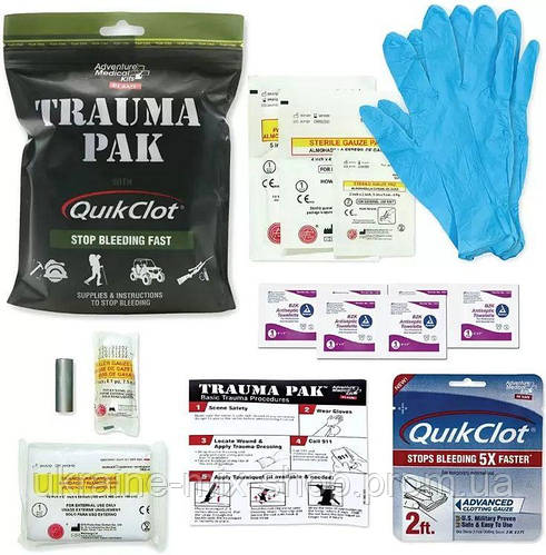 Аптечка Trauma Pak with QuikClot, ціна: 400 ₴, купити на Prom.ua
