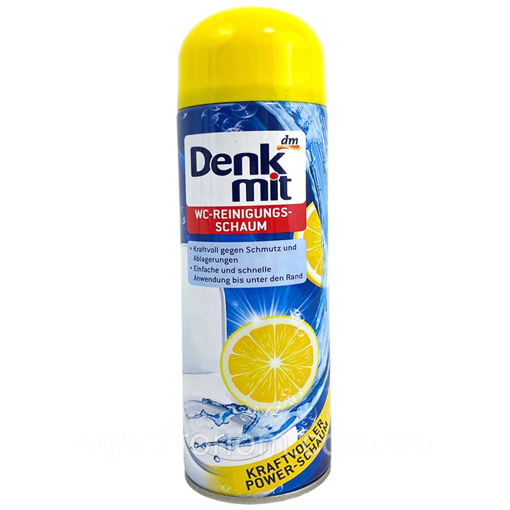 Спрей-піна для чищення унітазу лимон Денк Міт Denk Mit WC lemon 500ml ...