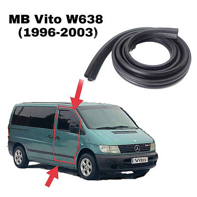 MB Vito 638 уплотнитель передней - купить недорого на Prom.ua: цены ...