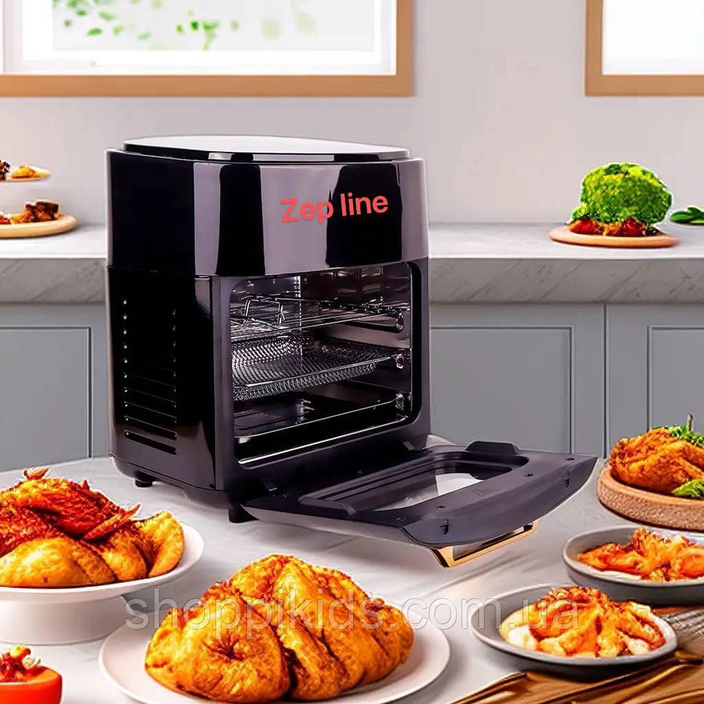 Безмасляная фритюрница для дома 3 в 1 Zepline 15л / 3500W ...