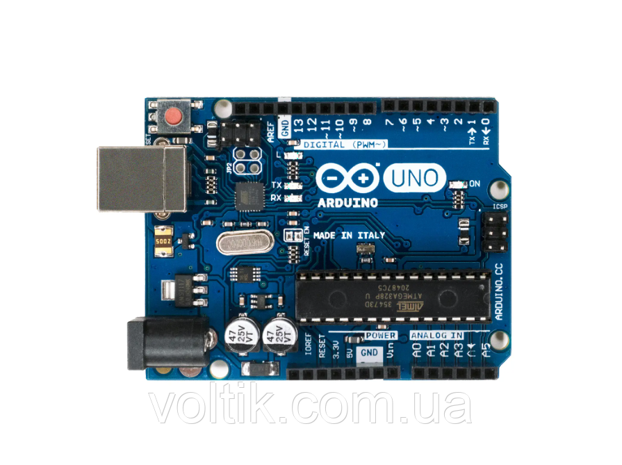 Контроллер Arduino Uno R3 Atmega328p продажа цена в Шептицком Наборы