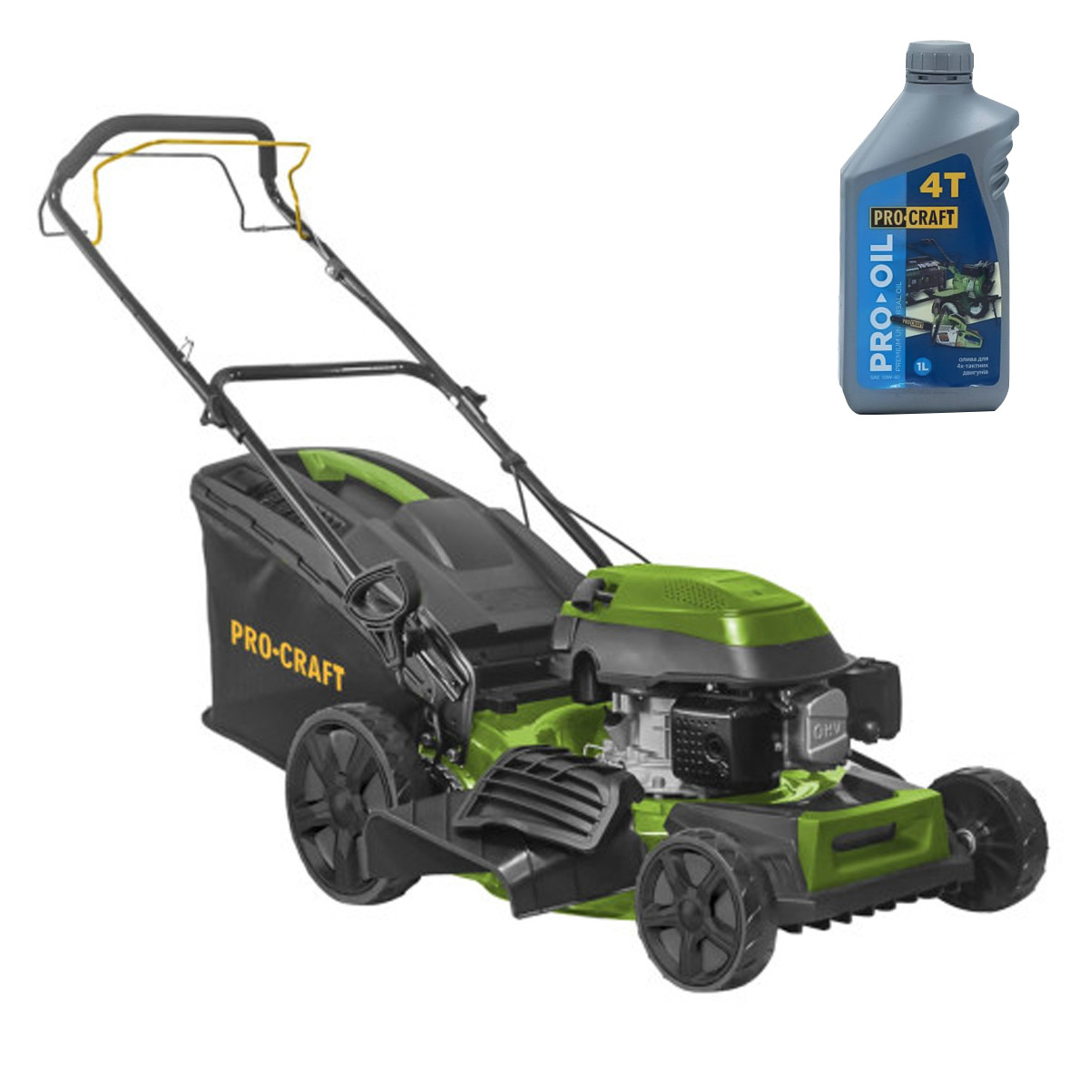 Газонокосарка бензинова Procraft PLM460 NEW + Олива Procraft моторна 4-тактна 1 л (ID#2196358434 ...