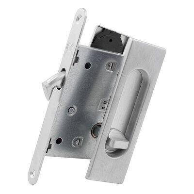 Ручка на раздвиж. дверь Fimet 3663AR F05+LOCK+MQ мат хром (комплект ...