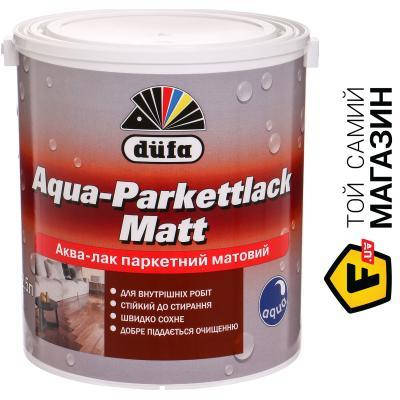 Dufa Лак паркетный Aqua-Parkettlack полумат прозрачный 2.5 л (ID ...